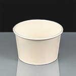 8oz H/D Paper Soup Containers | Fridge and Freezer Safe