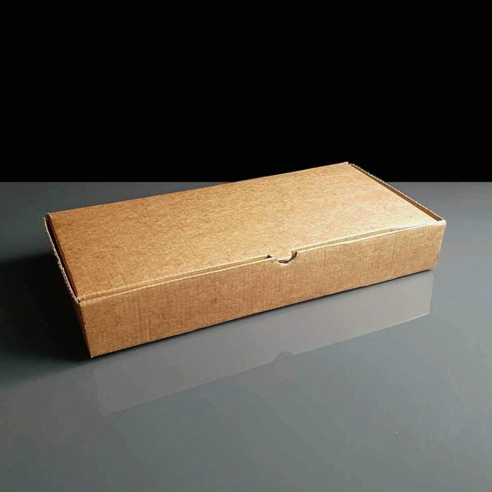13 x 6 inch Kraft Brown Corrugated Chip Boxes