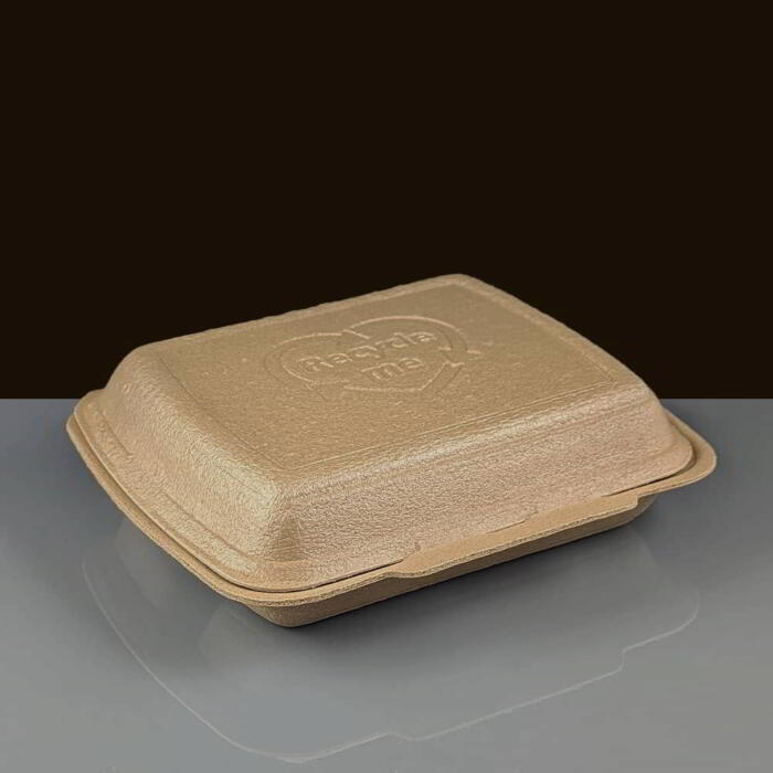 Infinity 3 Compartment Brown Meal Food Boxes