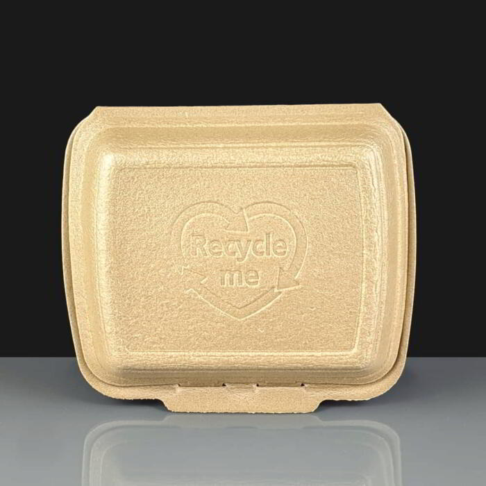 Infinity 3 Compartment Brown Meal Food Boxes