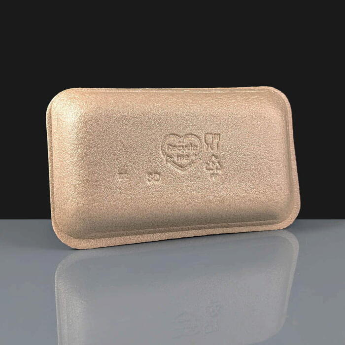 No. 3D Medium Recyclable Meat Trays