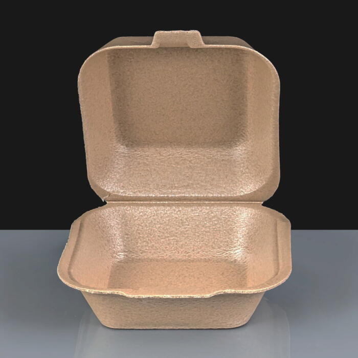 Infinity Recyclable Small Brown Burger Boxes