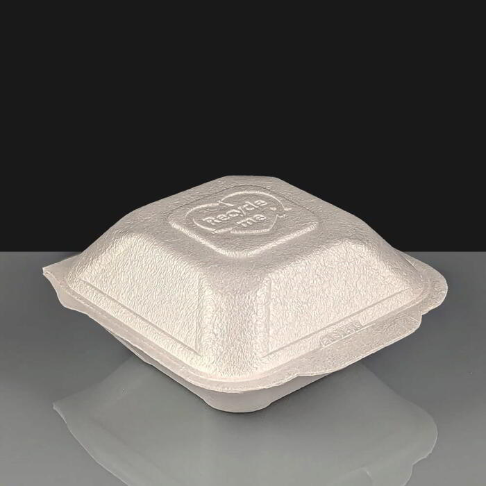 Infinity White Large Burger Box