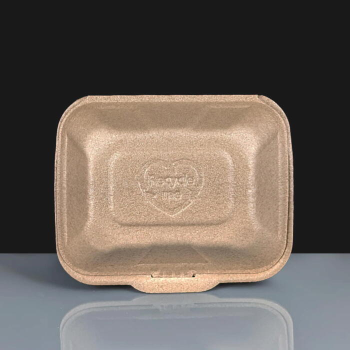 Infinity Brown Burger & Chips Box