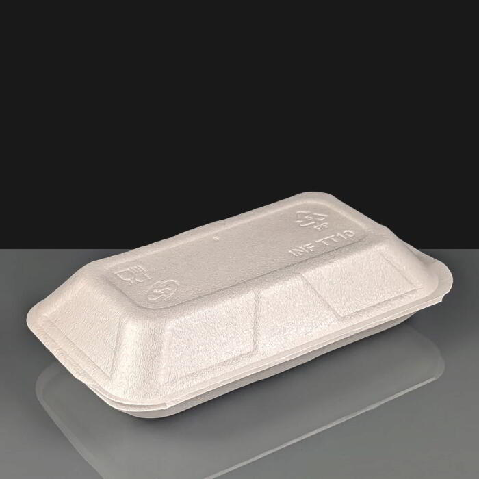 Infinity White Large Take Away Food Box
