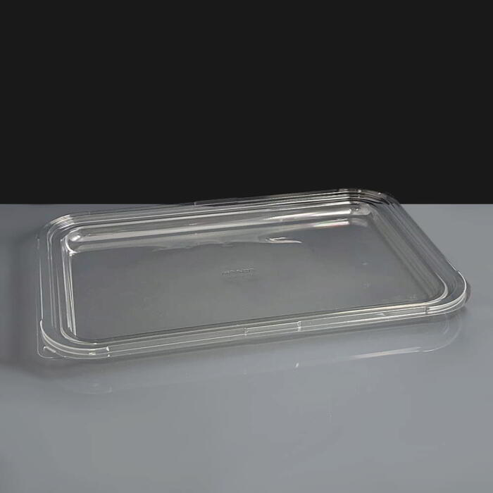 Large Clear ANSON Rectangular Sandwich Platter Base