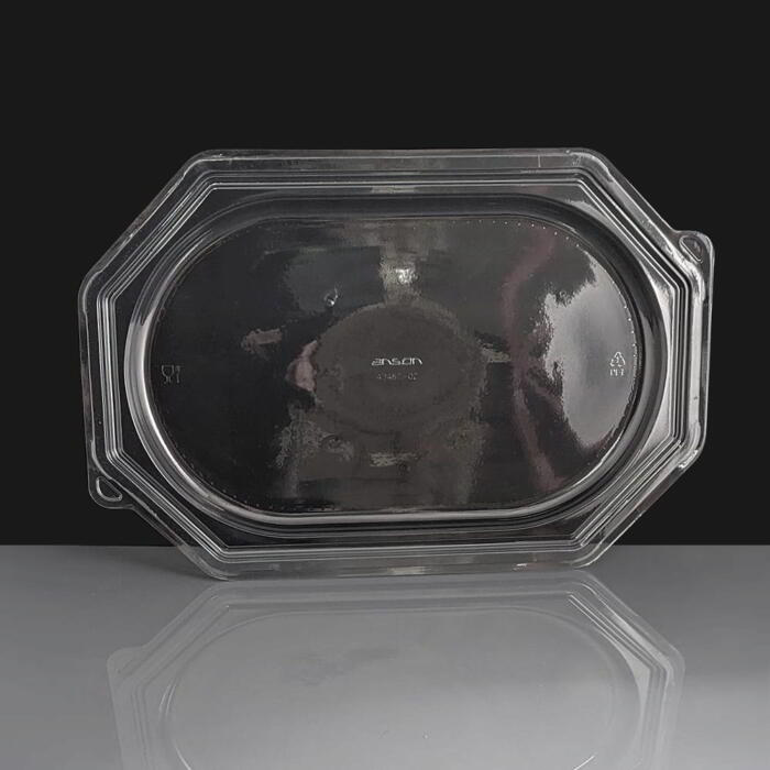 Large Octagonal Clear Sandwich Platter Base