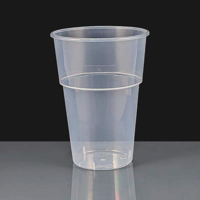 Disposable 2 Pint Plastic Glass CE Stamped
