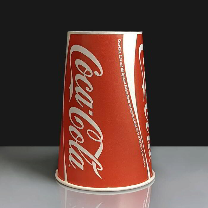 16oz Red Coke Paper Drinking Cups
