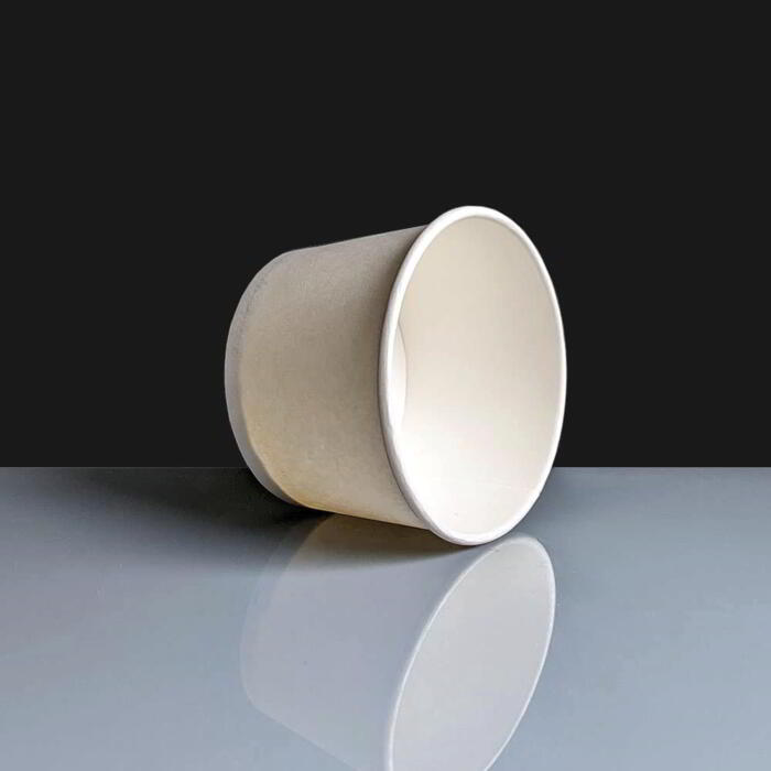 8oz Ingeo Compostable Eco Paper Soup Containers