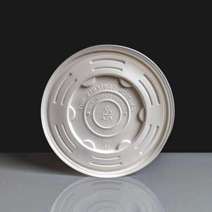 Compostable Lid for 16oz INGEO Soup Container