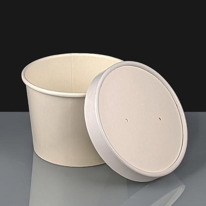 12oz H/D Paper Soup Containers | Fridge and Freezer Safe