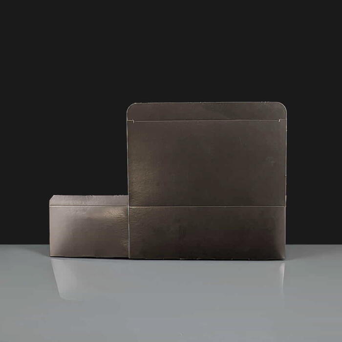 Medium Black Compostable Chicken Box