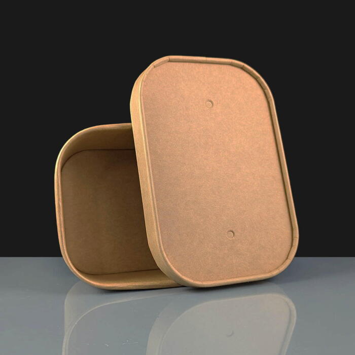 Kraft lid for Kraft Rectangular Salad Bowls