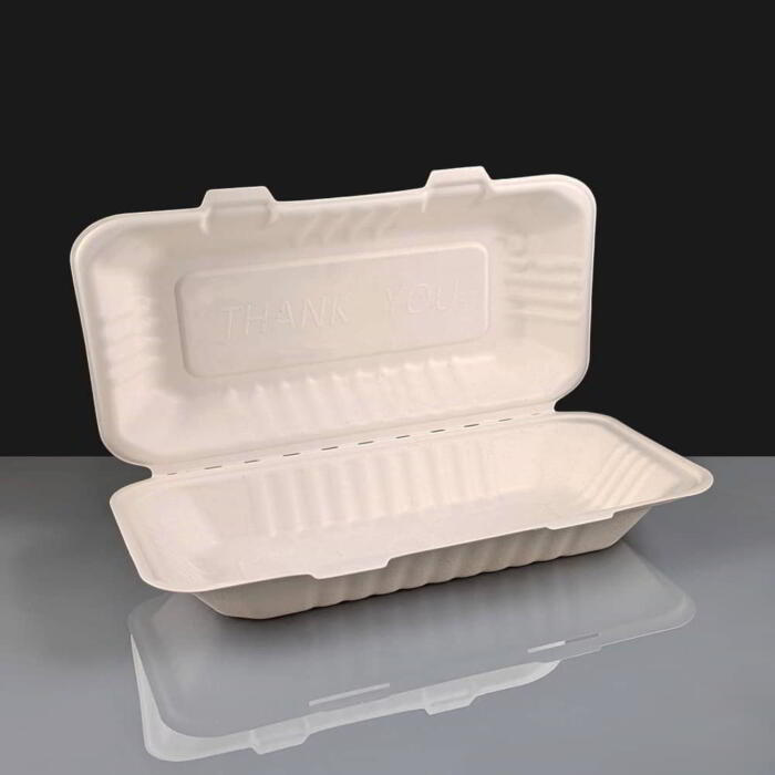 Extra Large Bagasse Take Away Fish and Chips Box