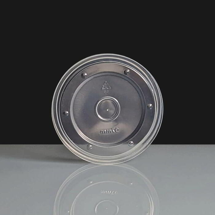 Vented Plastic lid for 16oz Take Away Paper Soup Containers