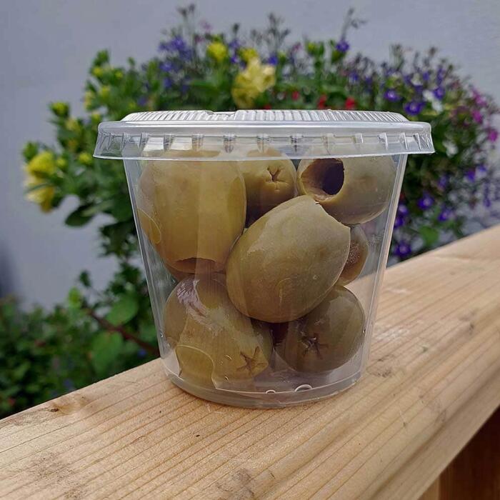 5.5fl oz PP Plastic Deli Sauce Pots Clear