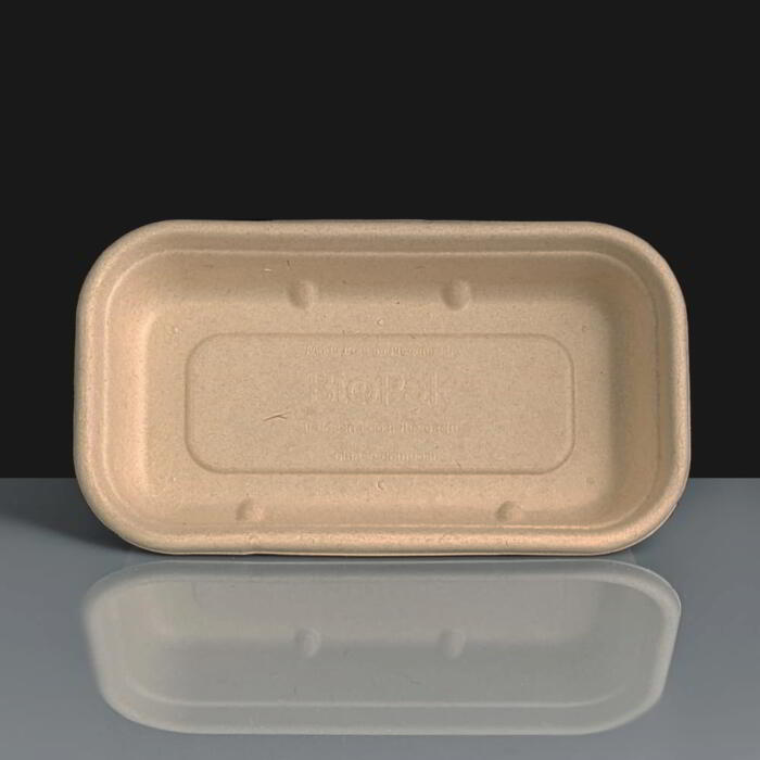 Natural BioCane Rectangular Tray 750ml