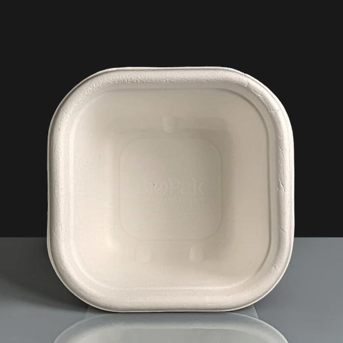 White BioCane Takeaway Container 480ml