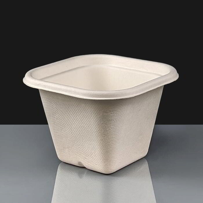 White BioCane Takeaway Container 630ml