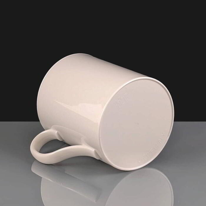 White Unbreakable Plastic 12oz Coffee and Tea Mugs