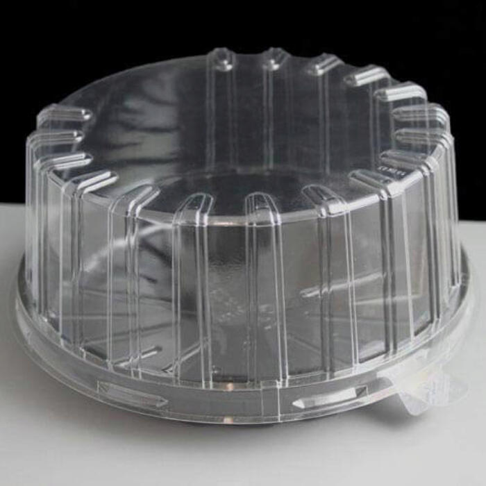 Round Black PET Plastic 260mm Gateaux Cake Base