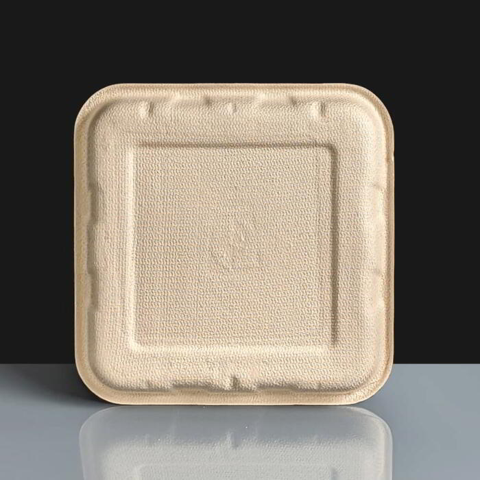 Natural BioCane Produce Tray 5x5 Inch | Biopak