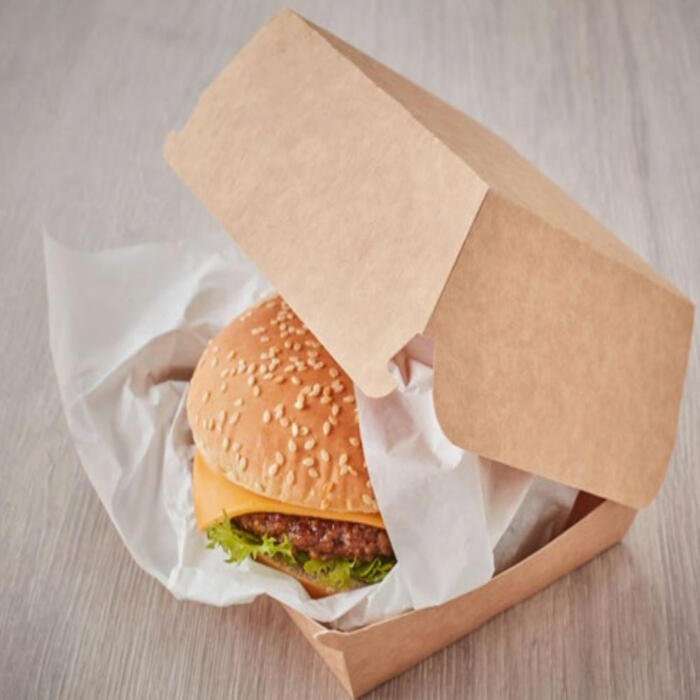 12inch / 30cm White Greaseproof Burger Wrap