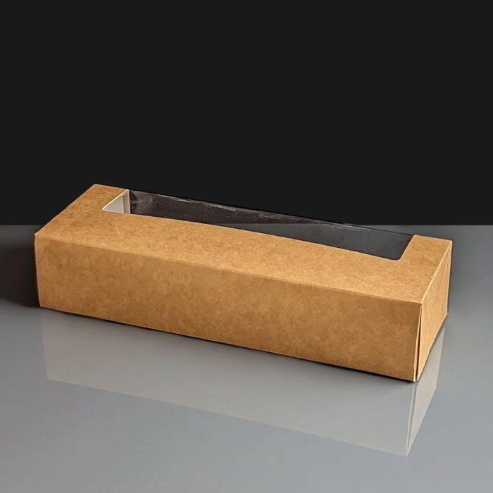 Kraft Windowed Pie and Tart Box Packaging