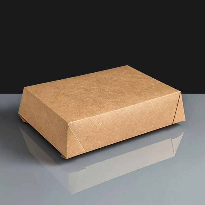 51oz Economy Leak-proof Food Box No.2 Brown