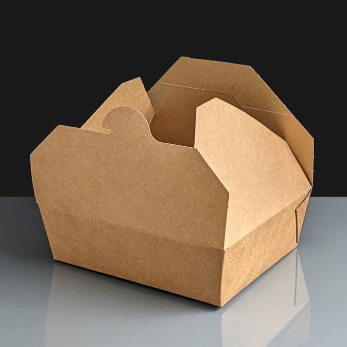 No.5 Brown Biodegradable Leak-proof Food Container | 36oz