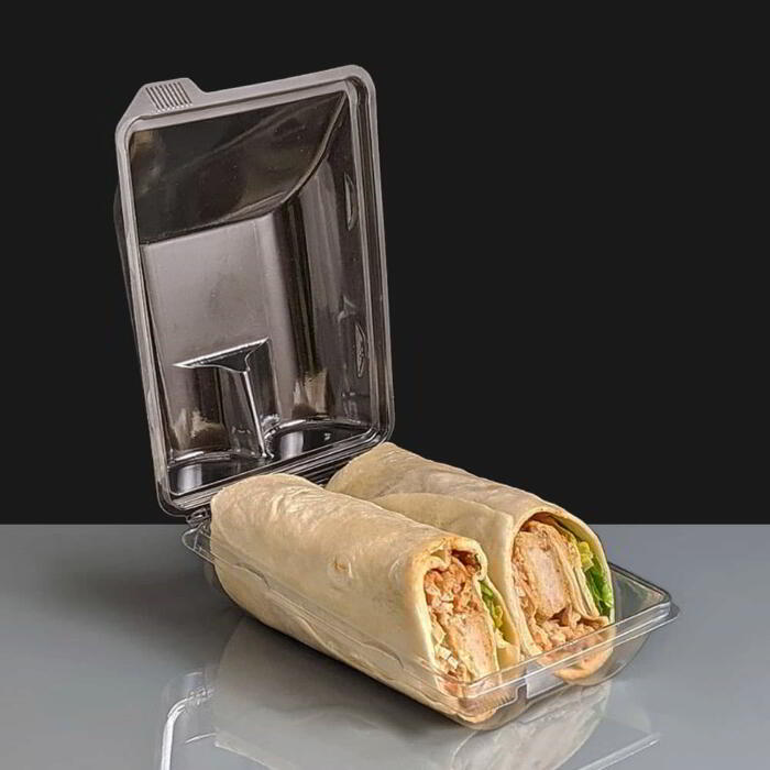 Plastic Tortilla Wrap Container (Box of 320)