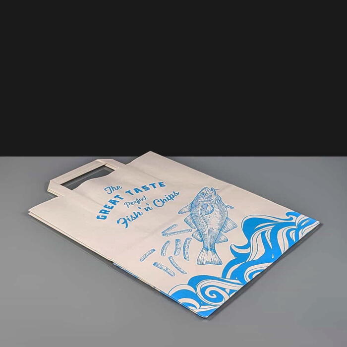 Medium Handled SOS Fish and Chip Bags
