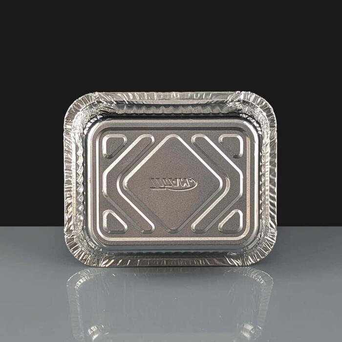 No.2 Wide Foil Container & Lid Combo Pack