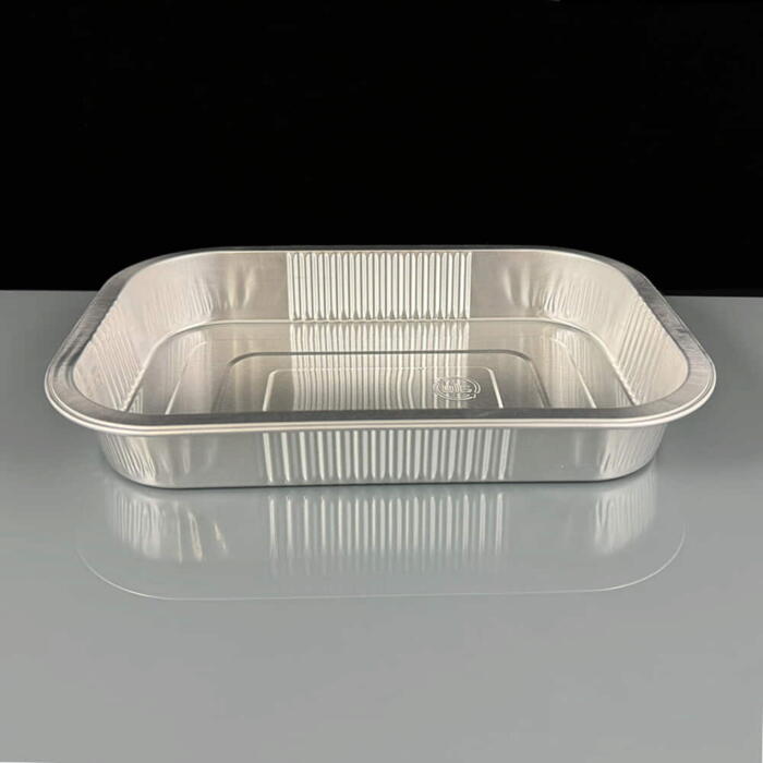 Smoothwall Foil Trays For Film Sealing 220 x 150 x 33mm