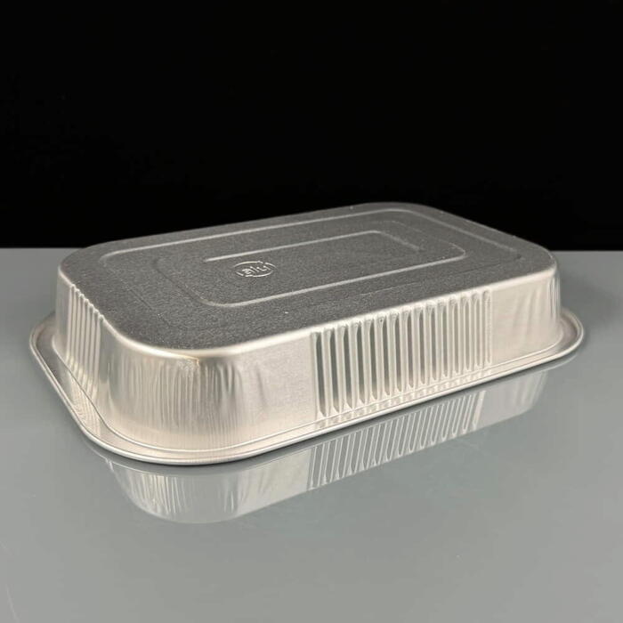 Smoothwall Foil Trays For Film Sealing 220 x 150 x 33mm