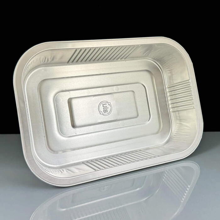 Heat Seal Aluminium Foil Tray 220 x 150 x 44mm