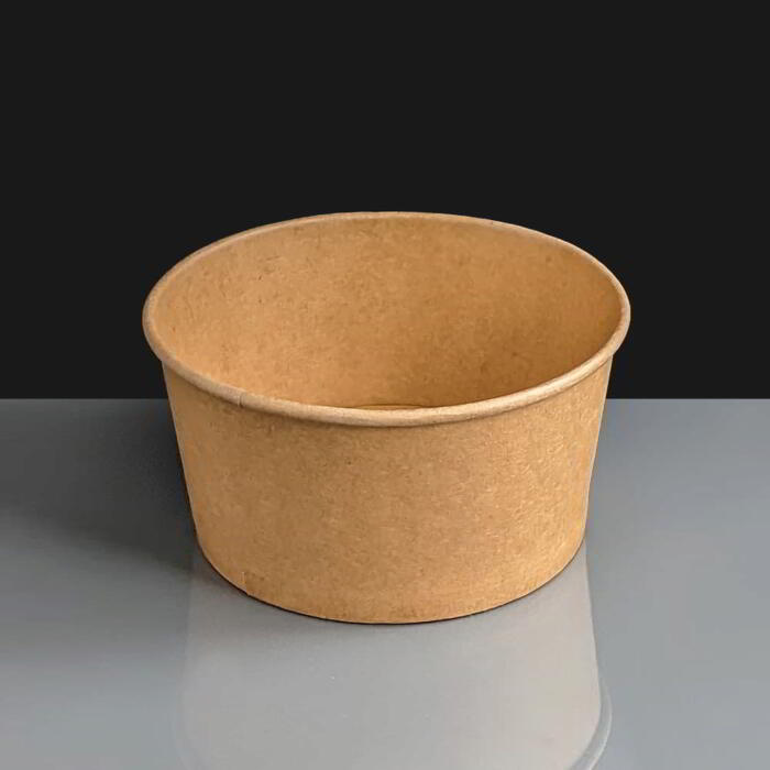 1000cc Large Round Kraft Take Away Bowl