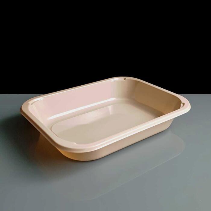 Faerch 2200-1C CPET 740ml Dual Ovenable Tray