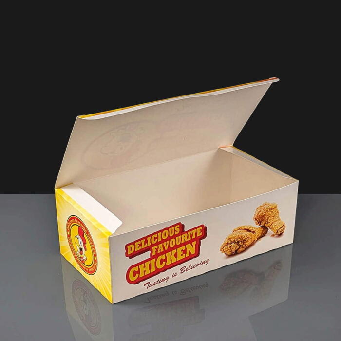 Small Fried Chicken Take Away Cardboard Boxes