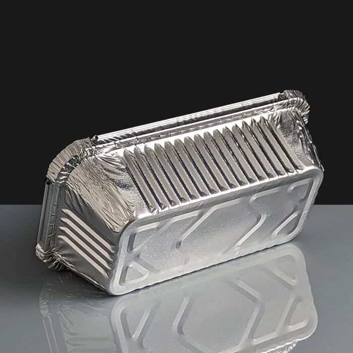 No 6A Long Rectangular Foil Take Away Container
