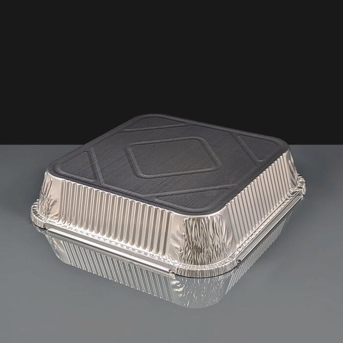 No. 9 Deep Square Foil Take Away Container (200)