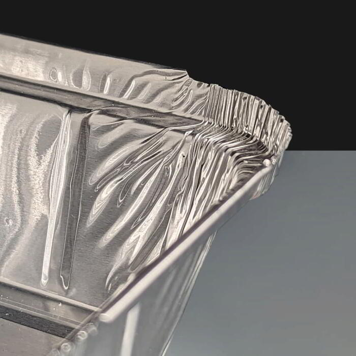 Wide Rectangular Foil Container