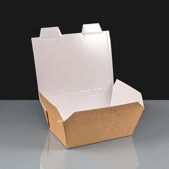 Huhtamaki Taste Small Food To Go Boxes - Brown - 26oz