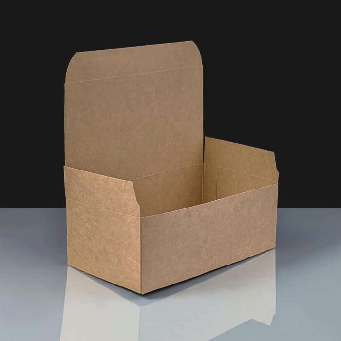 Brown Medium Hot Take Out Chicken Boxes