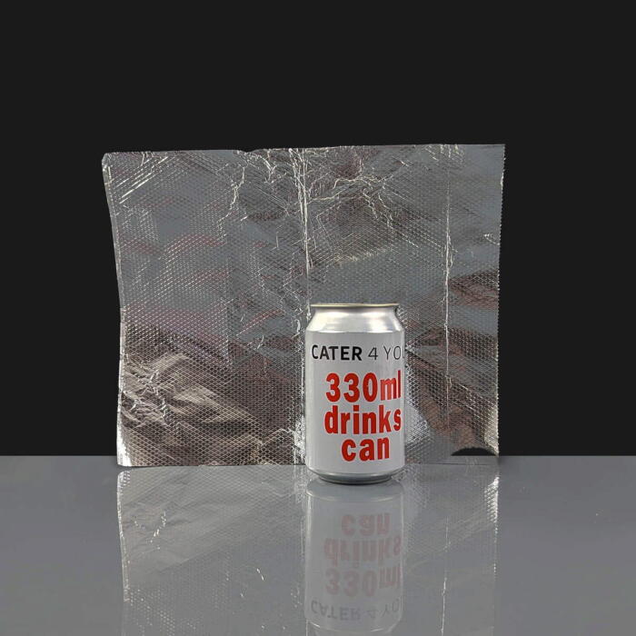 Hotpack x 37cm x 22cm Pop Up Aluminium Foil Sheets