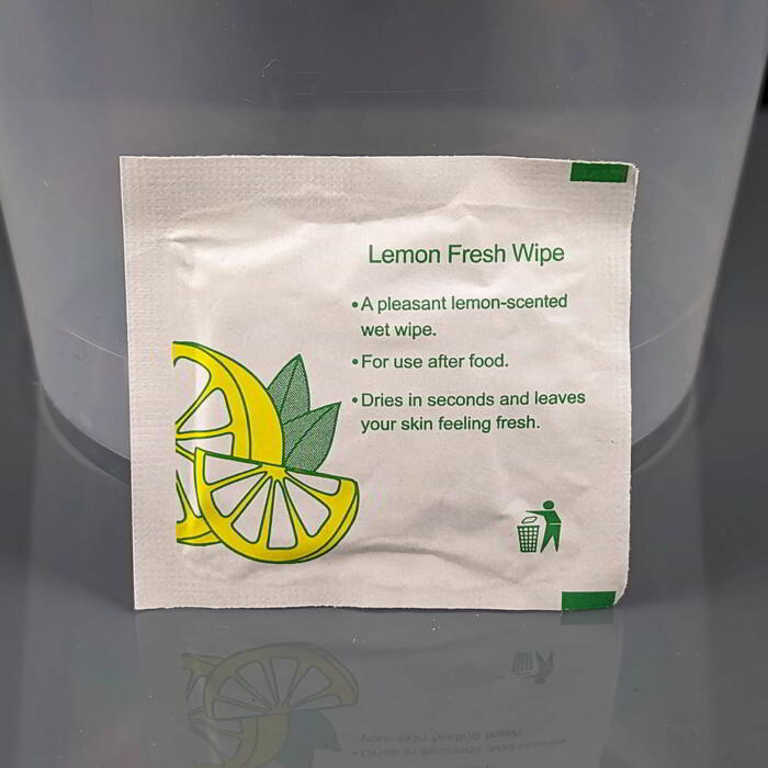 Lemon Scent Fresh Face & Hand Wet Wipes