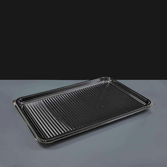 Large Black Prestige Sandwich Platter Bases