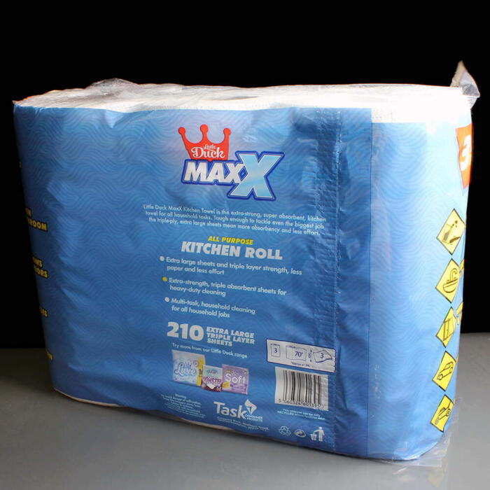 Little Duck MaxX Kitchen Roll 210 Sheets