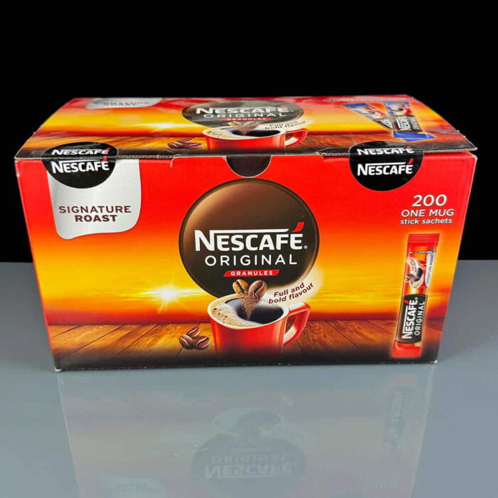Nescafe Original Instant Coffee Sticks Box of 200